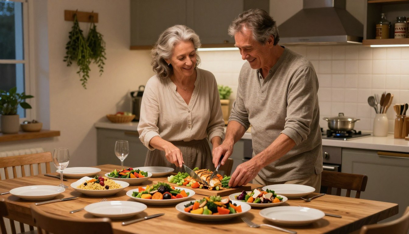 How To Stop Snacking At Night: Mediterranean Dinner And Portion Tips ...